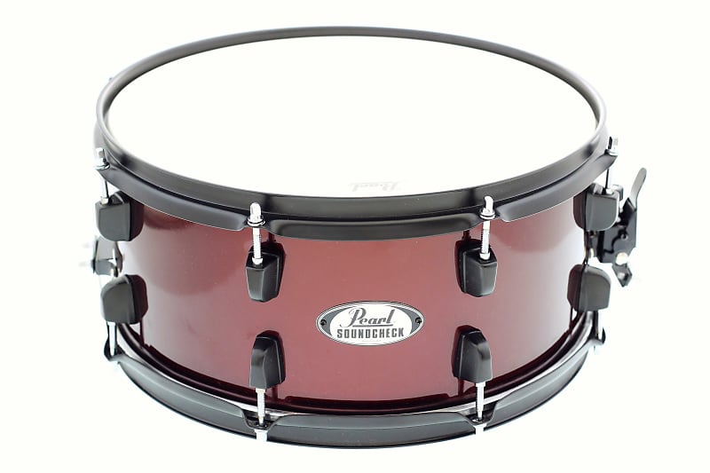 Pearl Soundcheck New Red Wine Snare Drum 14" x 5.5" | Reverb