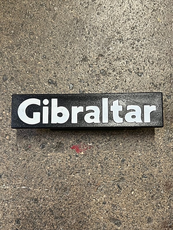 Gibraltar Clip On Drum Rack Plastic Logo | Reverb