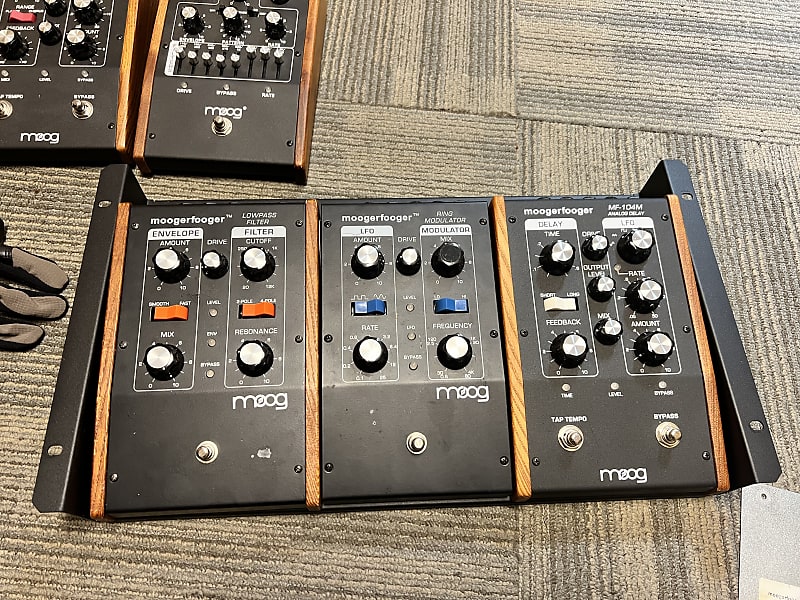 Moog Moogerfooger Rack Mount Kits (2) 2010s - Black | Reverb