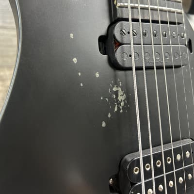 Solar Guitars A1.7C EverTune Carbon Matte Black 7-String | Reverb
