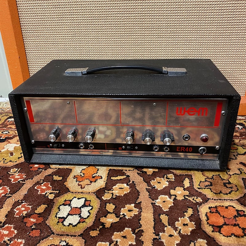 Vintage 1970s WEM Watkins ER40 British Guitar Amplifier | Reverb UK