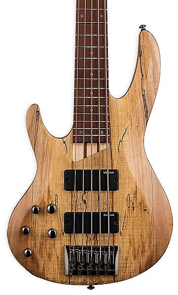 ESP LTD B-205SM 5 String Electric Bass. Left Handed Spalted | Reverb