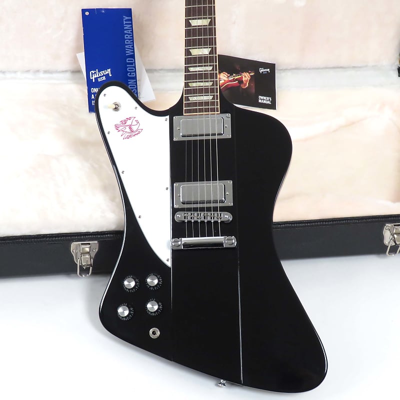 Gibson Firebird 2013 Black ~ Left Handed ~ Original Case and | Reverb
