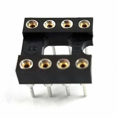 MCP602-I/P MCP602 + Socket - Single Supply Dual CMOS Op Amp | Reverb