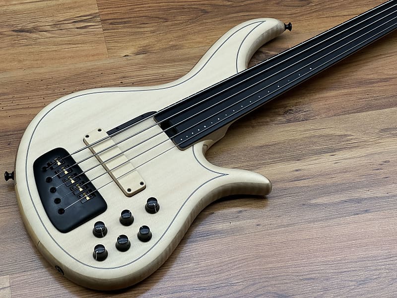 F Bass AC 5 Fretless - Natural Matt | Reverb UK