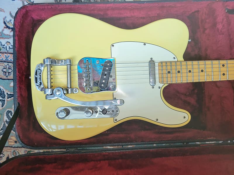 Fender American Standard Telecaster with Bigsby bar and Maple | Reverb