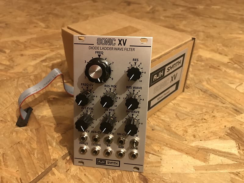 AJH Synth Sonic XV Diode Ladder Filter 2022 - Silver | Reverb