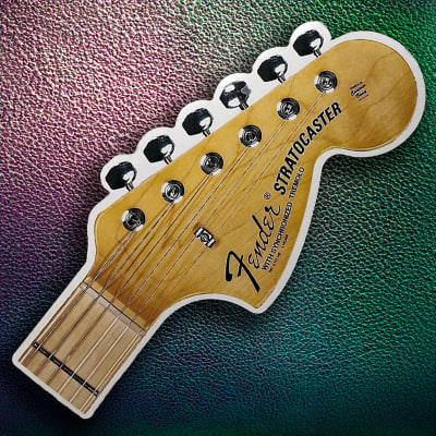 FENDER STRATOCASTER STICKER STRAT INSANELY RARE LIMITED | Reverb