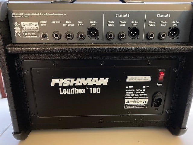 Fishman Loudbox 100 Early 2000's - Black | Reverb