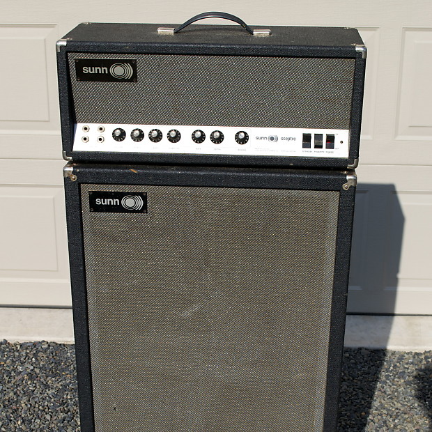 SUNN Sceptre 1969 Head + Matching Cab *PRICE DROPPED* | Reverb