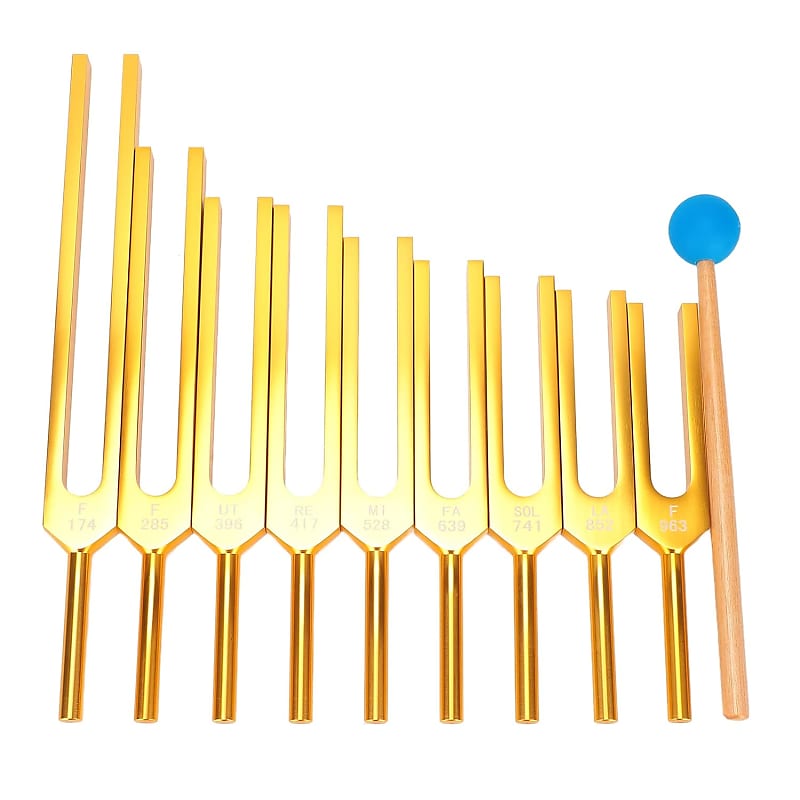 Tuning Fork Set,9 Tuning Forks Perfect For Dna Healing, | Reverb
