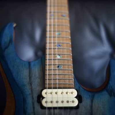 Kiesel Aeris Bolt-on 2022 Translucent Aqua Antique Ash | Reverb