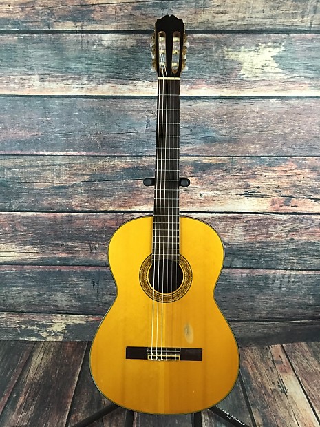 Takamine Classical Guitar 1986 with hard shell case Made in | Reverb