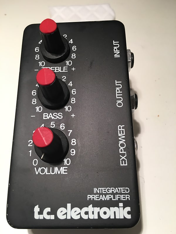 TC Electronic Integrated Preamp and Power Supply Black | Reverb
