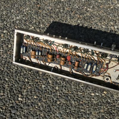 Fender Deluxe Reverb Chassis 1965 Blackface | Reverb