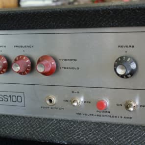 Gibson GSS 100 1968 Black Grey Tolex | Reverb