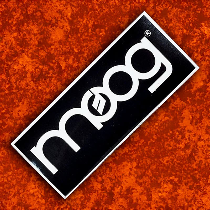 MOOG STICKER INSANELY RARE LIMITED EDITION MOOGERFOOGER CASE | Reverb