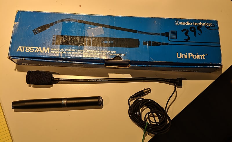 Audio-Technica UniPoint AT857AM Gooseneck Condensor | Reverb