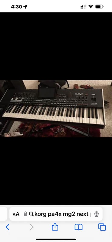 Korg Pa4x MG2 Edition | Reverb