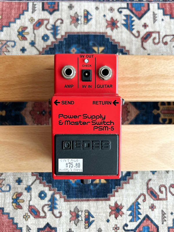 1984 Boss PSM-5 Power Supply & Master Switch | Reverb