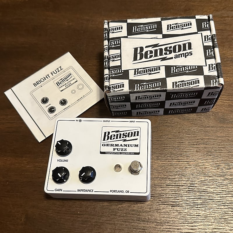 Benson Amps Germanium Fuzz 2021 - Present - Snow White | Reverb