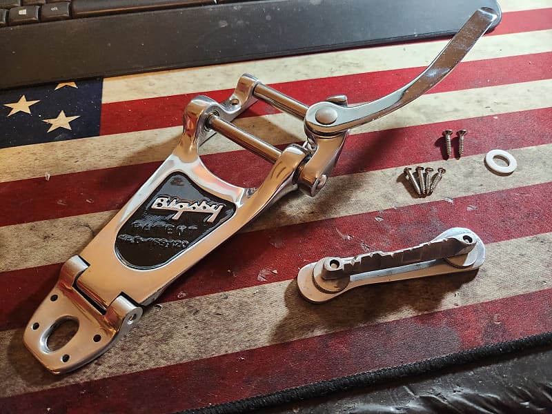 Bigsby B7 Complete w/ Les Paul Dogbone Bridge LP EX Short | Reverb