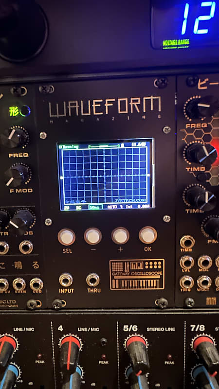 Waveform Magazine Gateway Oscilloscope 2022 - Black | Reverb