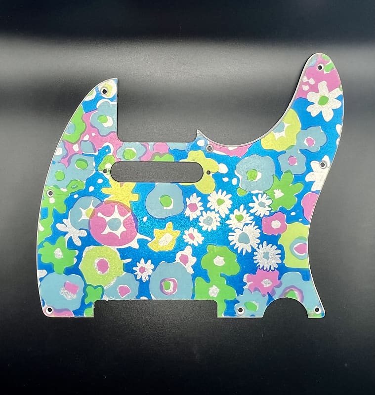 1970s - 80s Fender Type TL69 Blue Flower Telecaster | Reverb UK