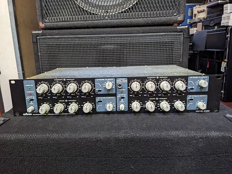1991 Orban 642B Stereo 4 Band Parametric Equalizer - Looks | Reverb