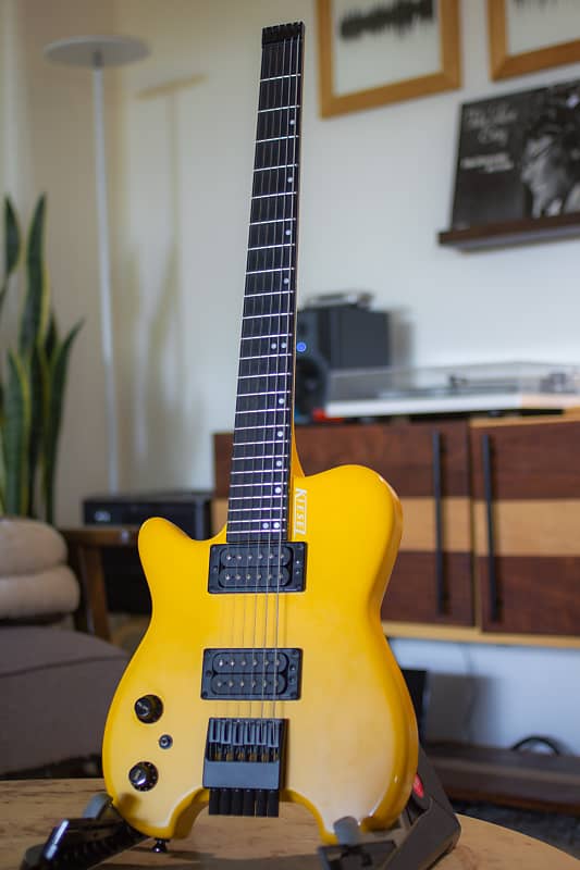 Kiesel HH2 Left Handed McClaren Yellow Alan Holdsworth | Reverb