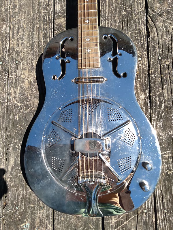 Gold Tone GRE Resonator 2018(?) - Chrome | Reverb