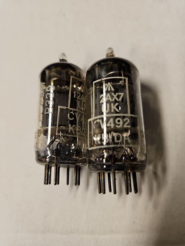 Mullard MILITARY GRADE - 12AX7/ECC83 - Matched Pair - 60's | Reverb