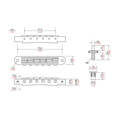 NEW Leo Quan® Badass Wraparound™ Guitar Bridge with METRIC | Reverb