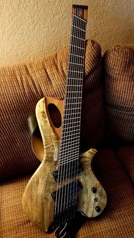 XEN HSC8 Strandberg-style Endurneck Neck-thru 8-string guitar | Reverb