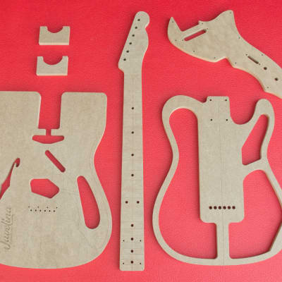 Guitar Building Templates ES335 Luthier/routing guitar | Reverb