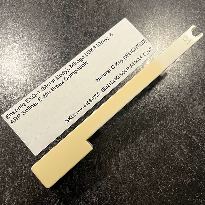 Ensoniq Replacement Weighted C Key (Ensoniq Keybeds) for | Reverb