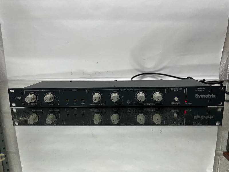 Symetrix Telephone Interface TI-101 - Gray Blue | Reverb UK