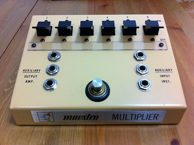 197? Maestro MM-1 Multiplier vintage effects loop / mixer; | Reverb