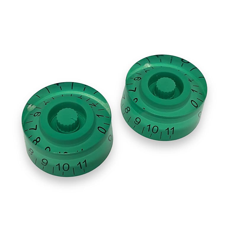 PK-MSI-T (2) Teal Metric Speed Knobs for Import Guitars | Reverb UK