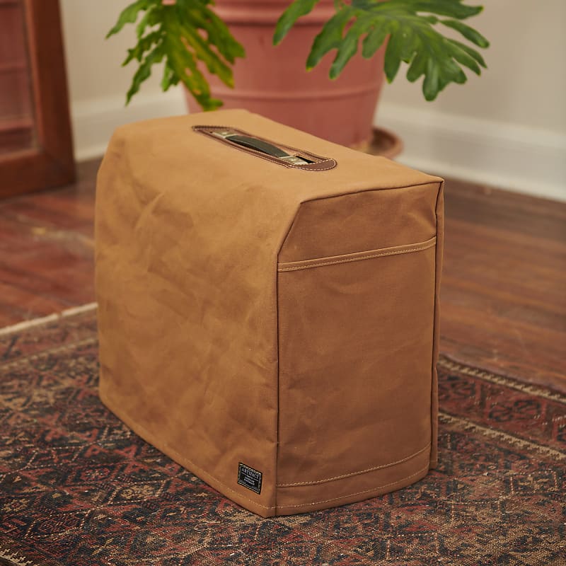 Waxed Canvas Amp Cover For Fender Princeton Reverb Amplifier | Reverb