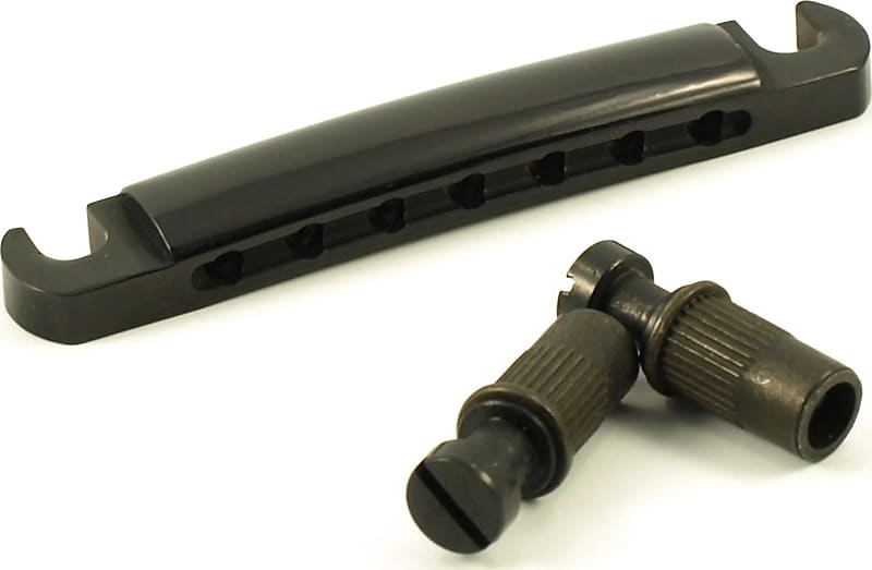 WD 7 String Stop Tailpiece Black | Reverb