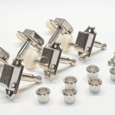 Kluson Deluxe Single Line Butterbean Oval Plastic Button | Reverb