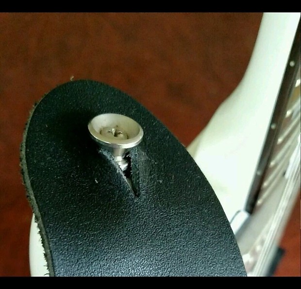 Jimmy Page ~ ZOSO ~ Black Leather Guitar Strap ~ Led Zeppelin | Reverb