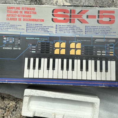 Casio DM-100 Sampling Keyboard (SK-1, 5, 8 rare big brother) | Reverb