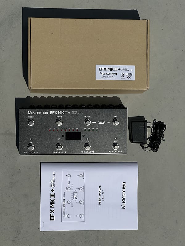 MusicomLab EFX MKIII+ 2013 - Anodized Black | Reverb