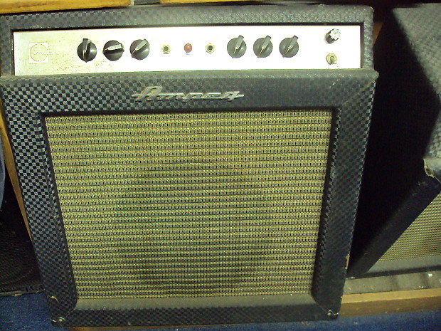 Ampeg Vintage Reverberocket II guitar amp1960s Blue Diamond | Reverb