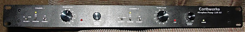 Earthworks Lab 102 Dual-Channel Microphone Preamplifier Low | Reverb