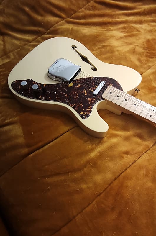 Fender Telecaster thinline 2020 Vintage White | Reverb