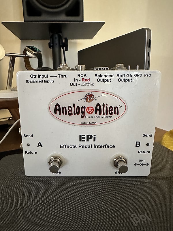 Analog Alien Effects Pedal Interface EPI 2020 - White | Reverb