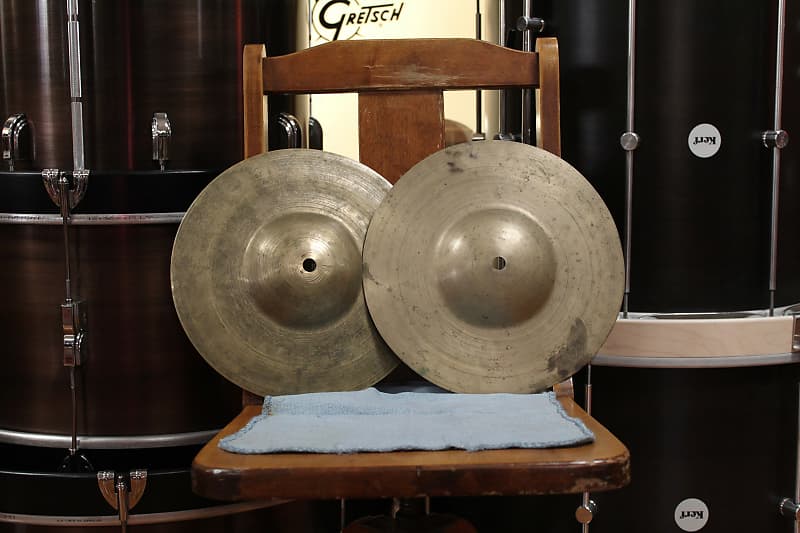 Early 1900s K. Zildjian Constantinople 10" Low Boy / Sock | Reverb